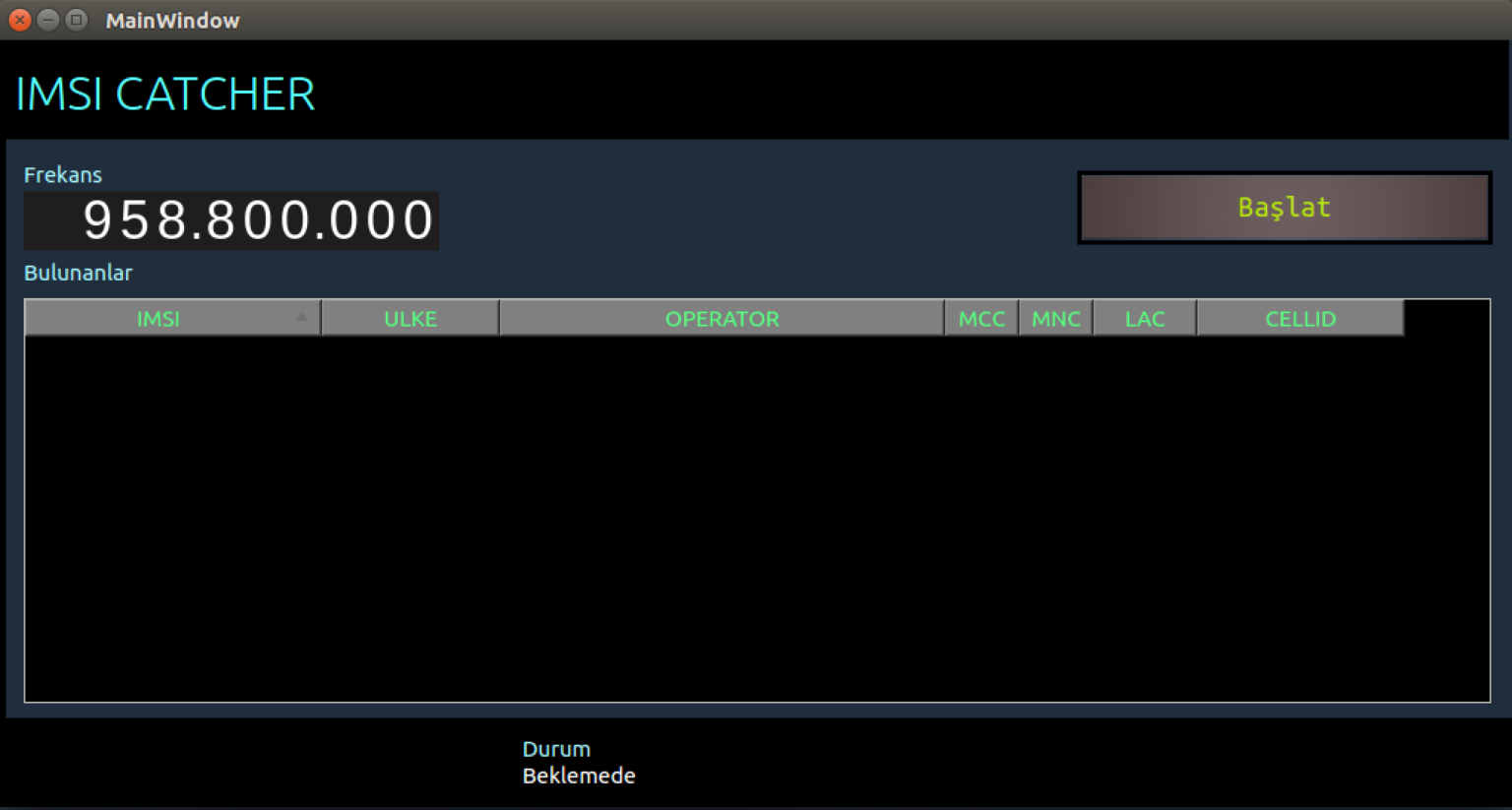 IMSI Catcher – SigintOS