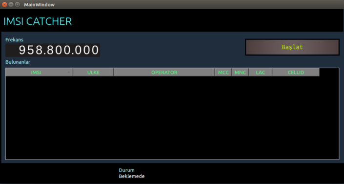 IMSI Catcher – SigintOS