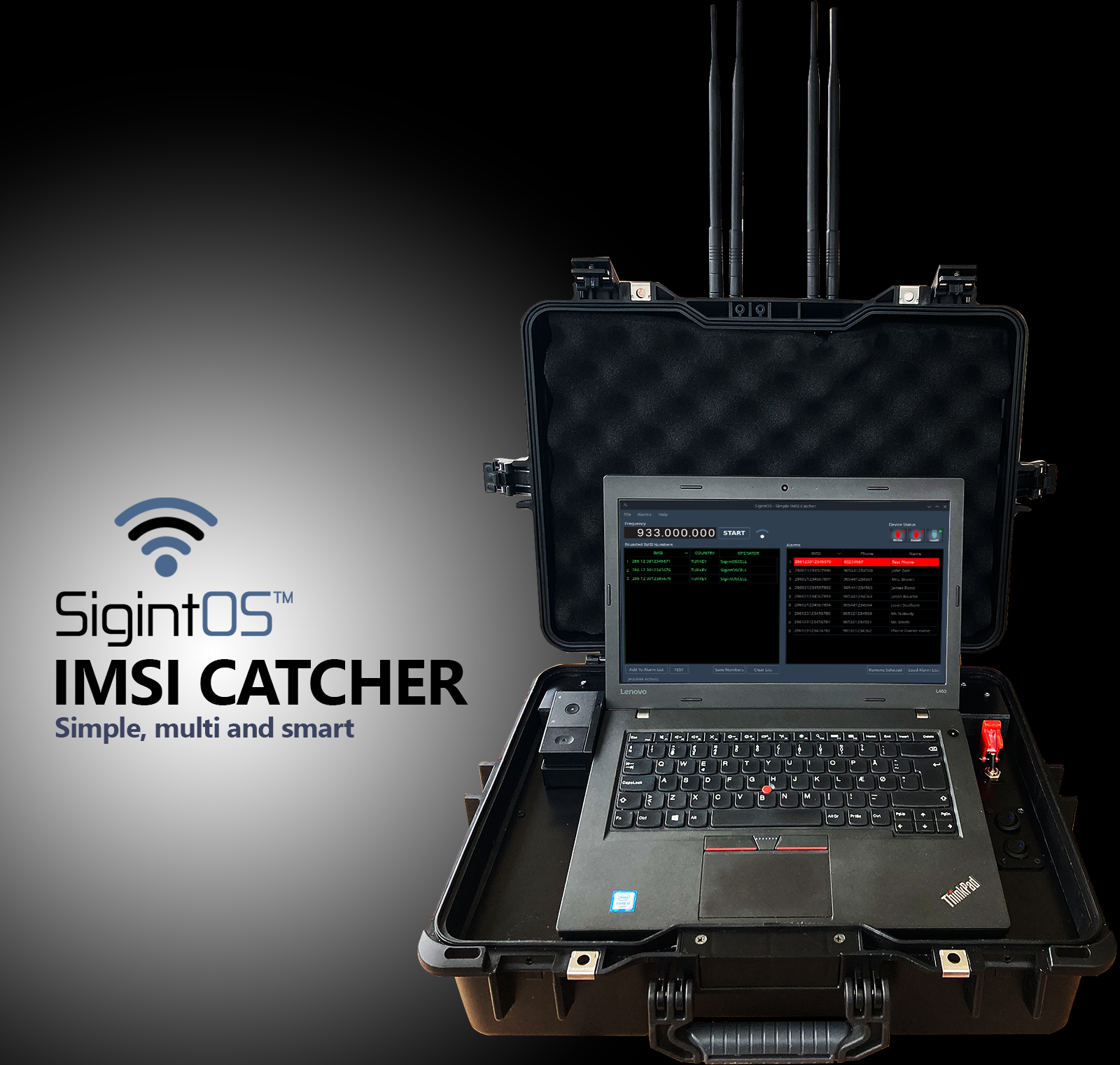 IMSI Catcher – SigintOS